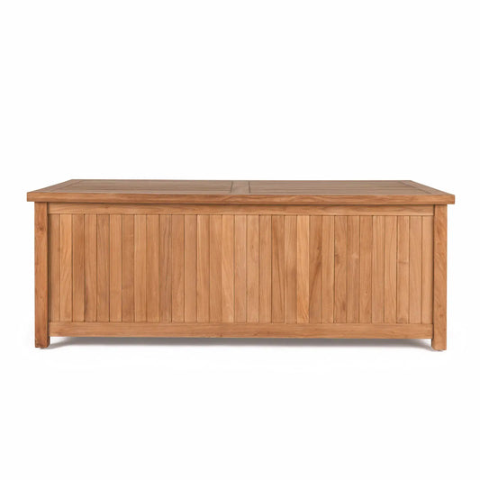 Teak Outdoor Cushion Box | Weather-Resistant Patio Storage | Teak Warehouse